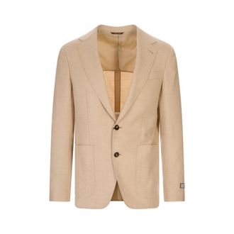 Canali Homme, Vestes, Brun, Taille: L GIA