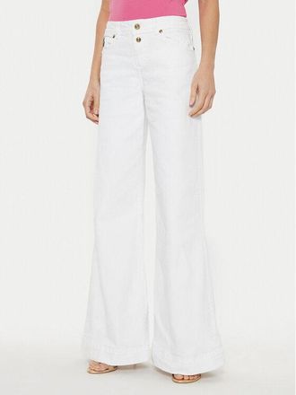 Versace Jeans Couture Jeans 78HAB561 Wei&szlig; Wide Leg