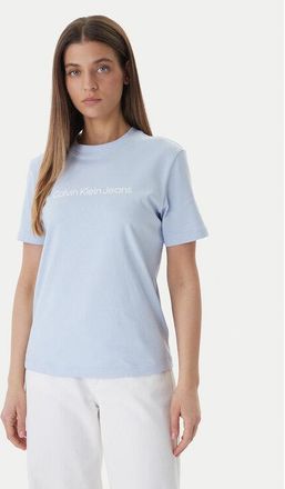 Calvin Klein Jeans T-Shirt LV047C912G Blau Regular Fit