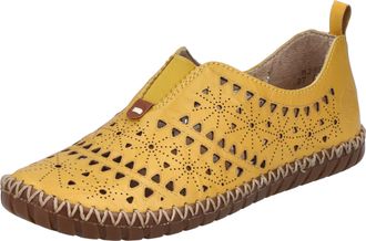 Rieker Damen M2852 Slipper, gelb 68, 39 EU