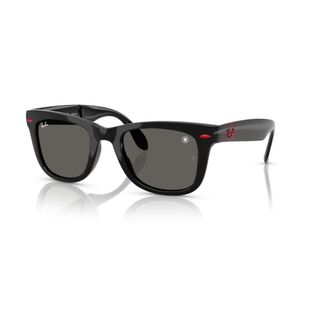 Ray-Ban Lunettes de soleil pliantes Wayfarer - Homme - Accessoires - Noir - Taille: 50 MM