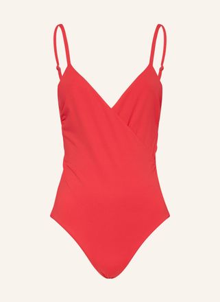 Iodus Iodus Badeanzug Essentiels In Wickeloptik rot