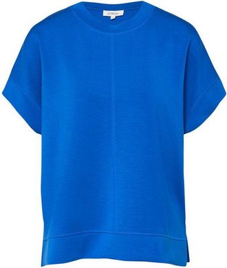 s.Oliver Sweatshirt Sweatshirt Oversized Sweatshirt aus Scuba