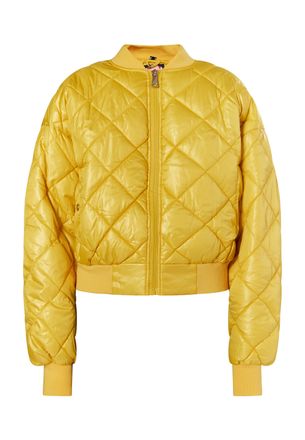 Mymo wattierter Blouson Damen gelb