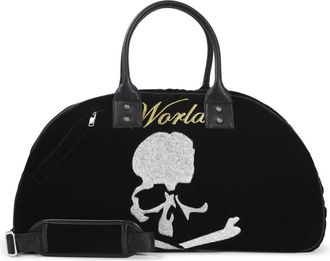Mastermind Japan Koffer - Spacious Black Travel Bag With Embroidered Skull M - Gr. unisize - in Schwarz - für Damen