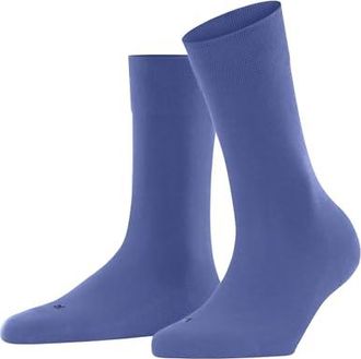 Falke Sensitive London W So coton non-comprimantes 1 paire, Chaussettes Femme, Bleu Water 6550, 35-38