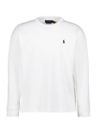 Polo Ralph Lauren Herren Longsleeve wei&szlig;