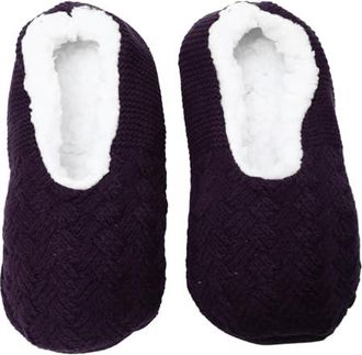 Hemobllo Chaussures Peluche Chaudes Pour Femmes Pantoufles Épaisses Chaussures De Maison Antidérapantes Pour Hiver Et Automne