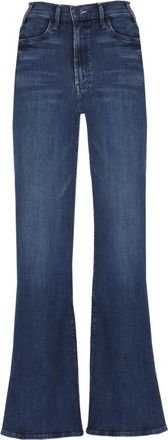 Mother Femme, Jeans, Bleu, Taille: W32 The Hustler Roller Sneak