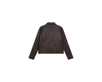 Bomboogie Lederjacke GIACCA Damen Bomberjacke, Freizeitjacke, Blazer, Pufferjacke, &Uuml;bergangsjacke