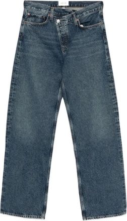 A Gold E Femme, Jeans, Bleu, Taille: W23 Arc Criss Cross Jean