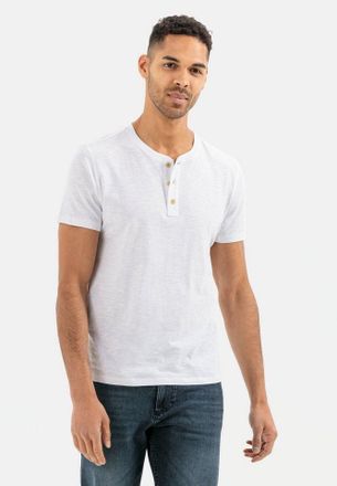 Camel Active Henleyshirt Kurzarm Henley Kurzarm