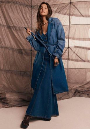 Levi's Trenchcoat SPADE TRENCH mit G&uuml;rtelschlaufen