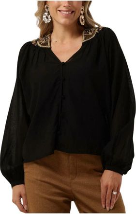 Louizon Damen, Blusen & Hemden, Schwarzk, XSGr&ouml;&szlig;e