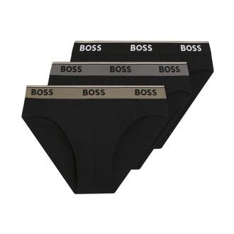 HUGO BOSS Homme, Sous-v&ecirc;tements, Noir, Taille: XL Hip Brief 3-Pack