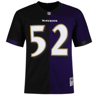 Mitchell & Ness NFL Baltimore Ravens 52 R. Lewis Split Legacy Trikot