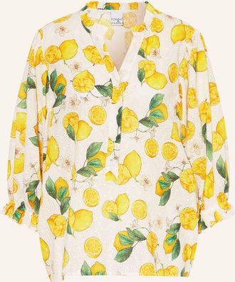 Tonno & Panna Tonno & Panna Blusenshirt Aus Lochspitze gelb