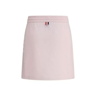 Thom Browne Womens Multicolor Cotton Mini Skirt