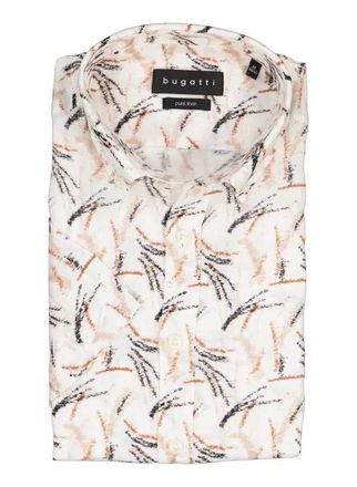 Bugatti Herren Hemden beige gemustert