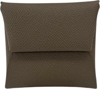 Herm&egrave;s Pre-owned Bastia Coin Case - Femme - Pre-owned - Brun - Taille: ONE Size