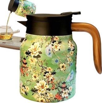 Generico Carafe thermique de caf&eacute;, carafe thermique pour boissons chaudes - Carafe &agrave; caf&eacute; isol&eacute;e - Carafes de boissons de 800 ml avec infuseur &agrave; th&eacute; et passoir