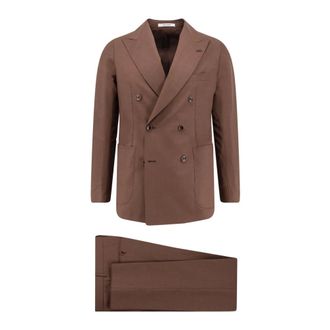 Tagliatore Homme, Costumes, Brun, Taille: M Blazer crois&eacute;