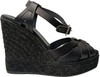 Kanna Femme, Chaussures, Noir, Taille: 35 EU 20Kv20085 Wedge Sandal