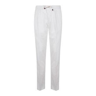 Incotex Pattern 54 Hosen - - Trousers - Herren - Wei&szlig; - M