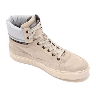Hogan Homme, Chaussures, Beige, Taille: 40 EU Chaussures &agrave; Cheville Zipp&eacute;es en Daim
