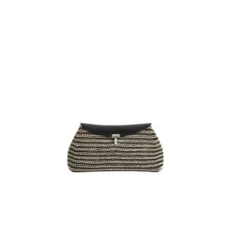 Toteme T-Lock Clutch - - Bags - Damen - Schwarzk - ONE SIZE