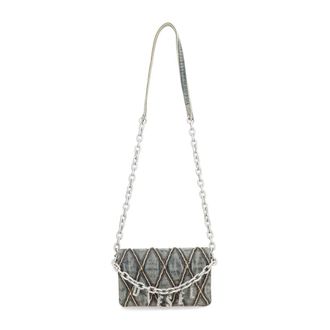 Diesel Femme, Sacs, Gris, Taille: ONE Size Chain Shoulder Bag