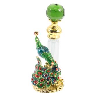 Cabilock Leere Vintage Parfümflasche aus Nachfüllbar Luftdicht und Dekorativ Geeignet für Parfüm Ätherische Öle und Kosmetik Stilvoller Retro flakon für Damen 