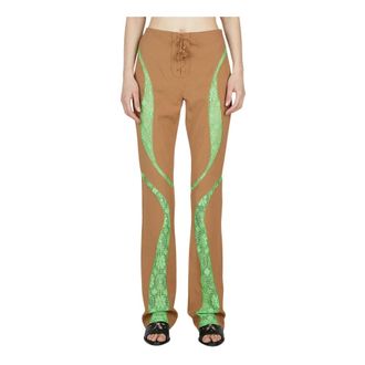 Kiko Kostadinov Kiko Kostadinov, Femme, Pantalons, Brun, Taille: 40 FR Dana Panel Pants