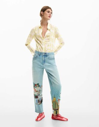 Desigual Amalfi - Jean - Bleu