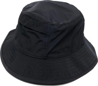 C.P. Company C.p. Company, Homme, Accessoires, Noir, Taille: M Chapeau Embo&icirc;tant &agrave; Bord &Eacute;troit et Calotte Ronde