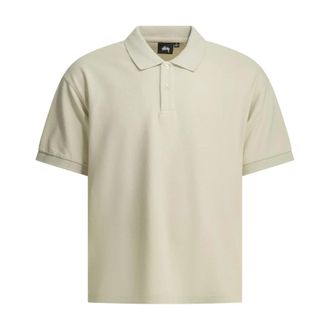 St&uuml;ssy Klassisches Piqu&eacute;-Polo - - Tops - Herren - Wei&szlig; - XL