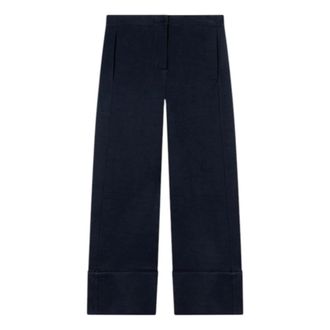 Dondup Regular-Fit Wide Hosen - - Trousers - Damen - Blau - S