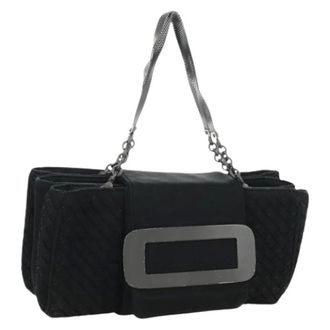 Bottega Veneta Sac &agrave; main vintage Pre-owned - Femme - Pre-owned - Noir - Taille: ONE Size