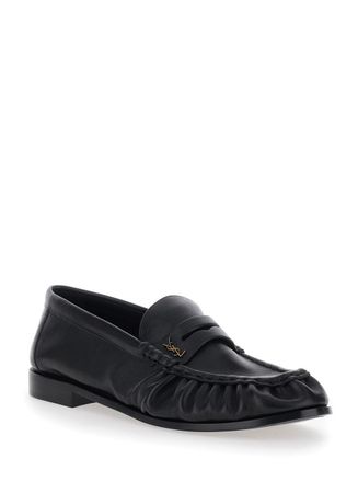 Saint Laurent Cassandre Loafer - Black