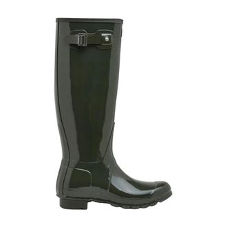 Hunter Original Tall Gloss Boot - - Shoes - Damen - Gr&uuml;n - 36 EU