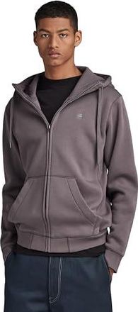 G-Star G-Star Homme Sweat À Capuche Premium Core Zip Thru, Gris (rabbit D16122-C235-G077), XS