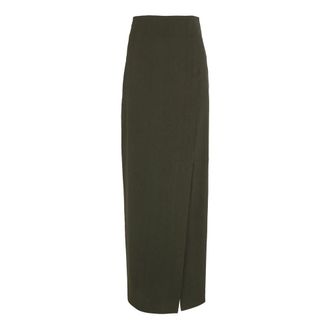 Cortana Asa- langer dunkelgr&uuml;ner Rock - - Skirts - Damen - Gr&uuml;n - M