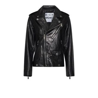John Richmond Damen, Jacken, Schwarzk, 2XSGr&ouml;&szlig;e
