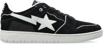 A Bathing Ape A Bathing Ape, Homme, Chaussures, Noir, Taille: 42 1/2 EU Logo Baskets