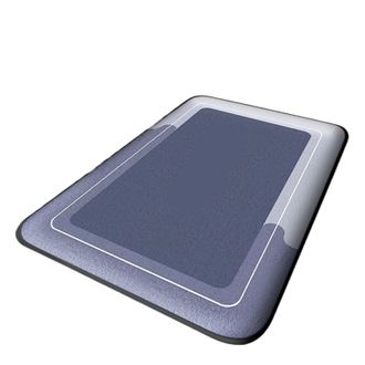 Generic Verdickte Badezimmer-Absorptionsmatte, einfache T&uuml;r, schmutzabweisend, for Zuhause, K&uuml;che, schnell trocknender Fu&szlig;, Rutschfester Einstieg(Blue,400MMx6