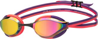 Arena Unisex Python Racing-Schwimmbrille f&uuml;r Damen und Herren, verspiegelt, Anti-Beschlag, beschichtete Gl&auml;ser, kompakte Passform, maximaler Komfort, Doppel