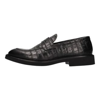 Doucal's Mocassin M.2914 - - Shoes - Herren - Schwarzk - 41 1/2 EU