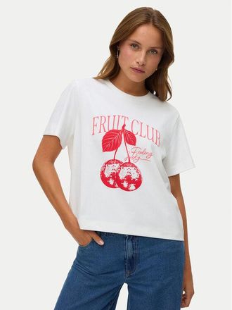 Vero Moda T-Shirt Yma 10338503 Wei&szlig; Regular Fit