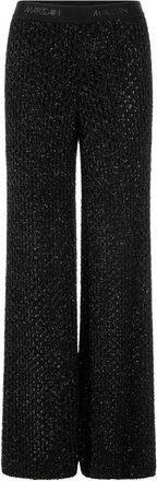 Marc Cain Femme, Pantalons, Noir, Taille: 46 FR Welkom Pantalon Large