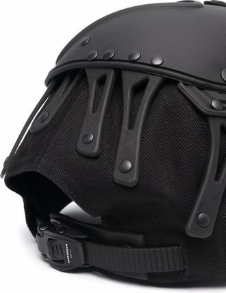 Innerraum I42BKBKCO00 Technical Plastic Baseball Cap - Black